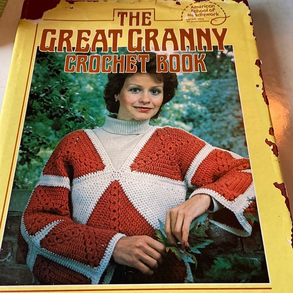 American School of Needlework | Other | Vintage Great Granny Crochet ...